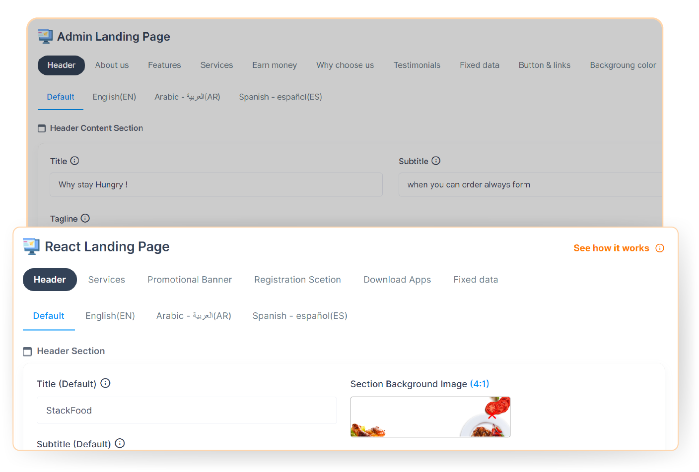 Multi Restaurant Food Delivery App Features and Source Code - StackFood