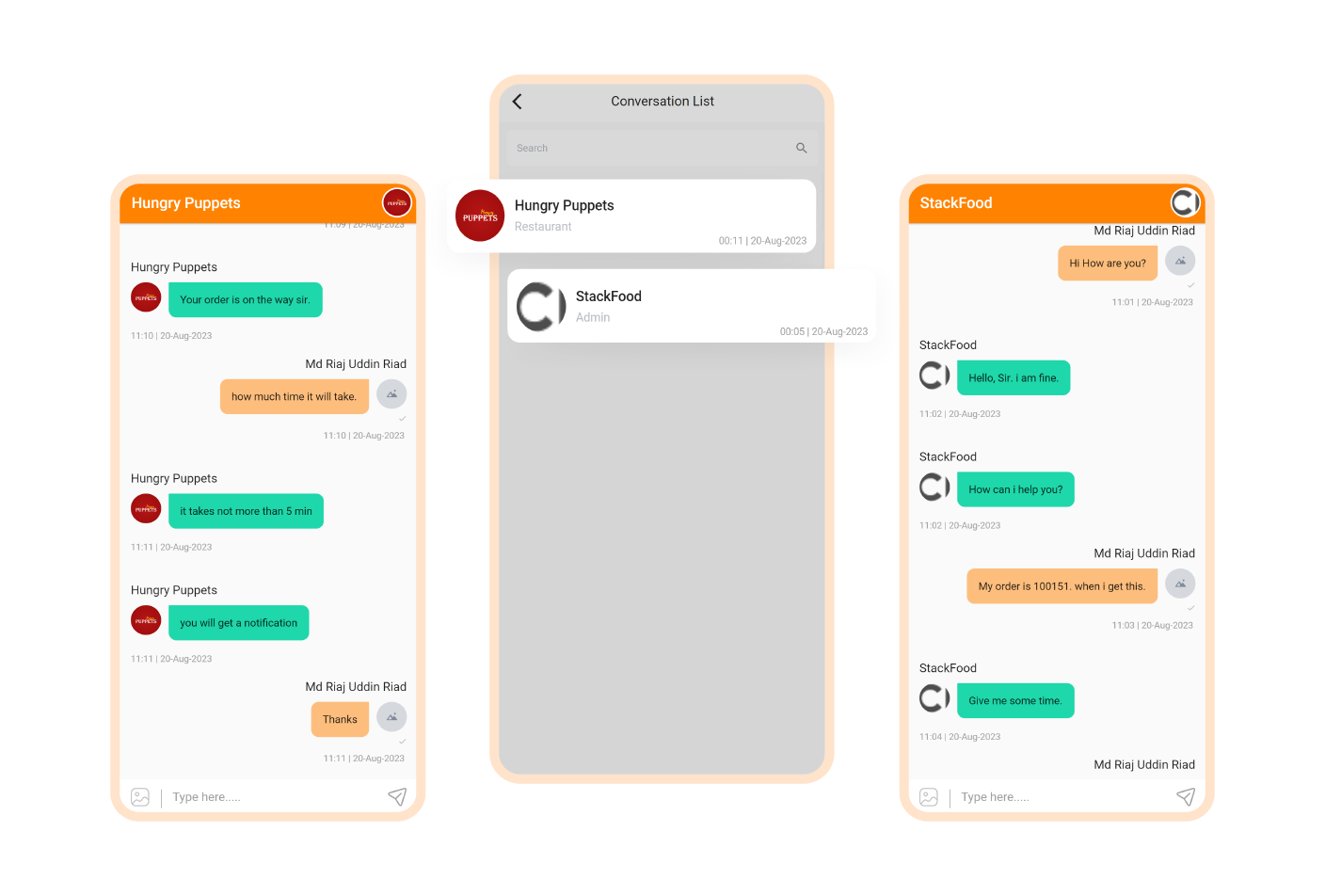 Multi Restaurant Food Delivery App Features and Source Code - StackFood