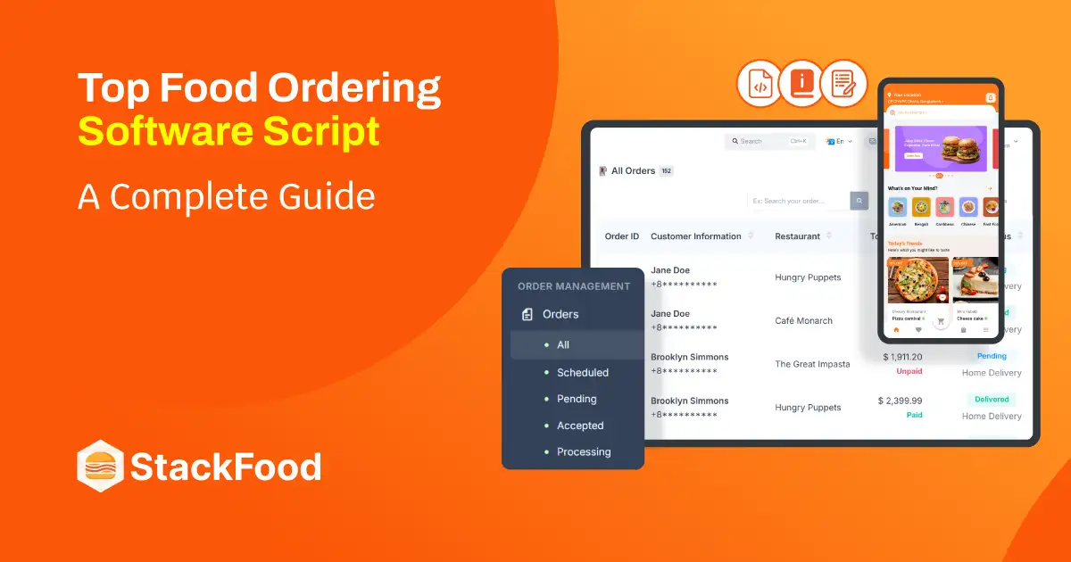 Top Food Ordering Software Script: A Complete Guide